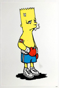 The Simpsons An American Animated Sitcom Matte Finish Poster Paper ...