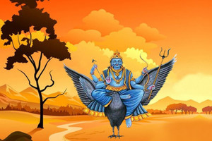 Lord Shani Dev Matte Finish Poster Paper Print - Religious posters in ...