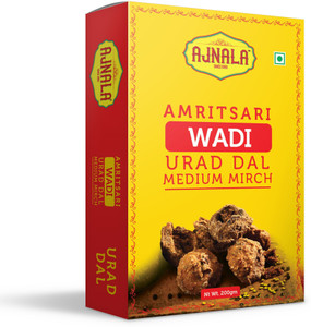 ajnala Urad Dal Medium Mirch Wadi 200 g Price in India - Buy ajnala ...