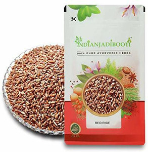 IndianJadiBooti Pure Chawal Sathi Red Rice, 100 Grams Pack Price in ...