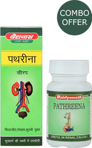Baidyanath Pathreena Syrup 200ml With Pathreena 50tab For Stone Price ...