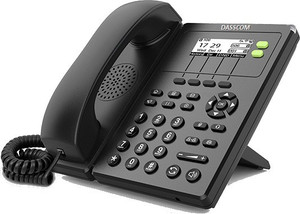 Dasscom Business HD IP Phone DXP2 Corded Landline Phone Price in India ...
