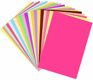 Flipkart.com | LUGDI FLOURESCENT GUMMING unruled 7.5X10 INCHES 110 gsm ...