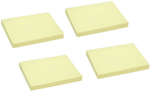 Flipkart.com | officekart CREAM Colour Sticky Notes (Pack of 4, 400 ...