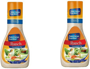 American Garden Ranch Dressing & Dip Imported ( USA ) 267ml Pack of 2 ...