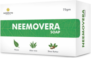 MORVIN Neemovera Natural Neem Soap ( 6 x 75 g ) - Price in India, Buy ...