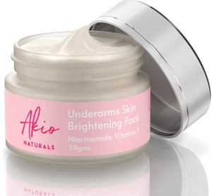 Akio Naturals Women's & Men's Underarm Cream for Dark Underarms for all ...