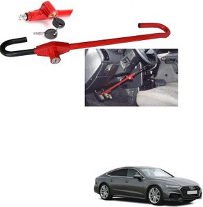 AuTO ADDiCT Car Steering Wheel Lock with 2 Keys Car Anti theft Device ...