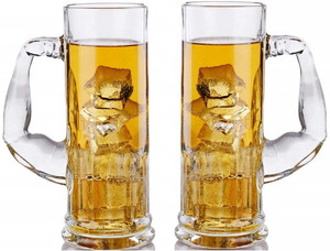 XYPHER (Pack of 2) 600 ml Classic muscle beers glass crystal Body Beer ...