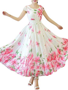 SP FASHION Flared/A-line Gown Price in India - Buy SP FASHION Flared/A ...
