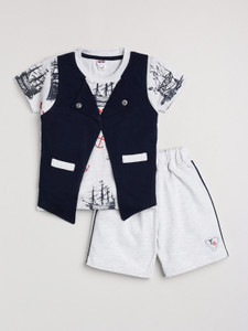 TINY BINY Baby Boys Party(Festive) Top Shorts Price in India - Buy TINY ...