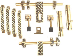 Sanjari Double Door Fittings Kit, Door Accessories Kit, Door Kit Set ...