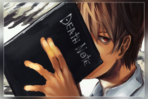 Death Note - A Japanese Anime Series Matte Finish Poster Paper Print ...