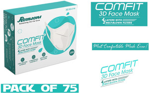 Ayezent Comfit 3D 4 Layers Face Mask GS-6146 Reusable Price in India ...