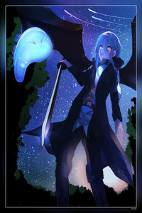 Hd Rimuru Tempest Badass Slime Matte Finish Poster Paper Print ...