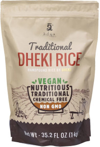 adya organics 100% Organic Dheki Rice | Hand Pounded Sona Masoori Rice ...