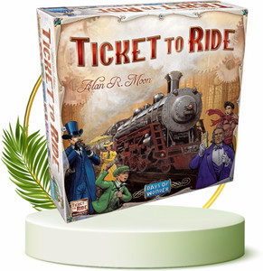 DODOSO Ticket to Ride America Original Board Game Party & Fun Board ...