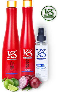 KS PROFESSIONNEL KERATIN SERIES Anti-Dandruff SHAMPOO + CONDITIONER ...