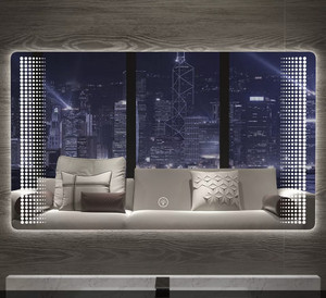 modiguard 67 English design led mirror with touch sensor Lighted Mirror ...