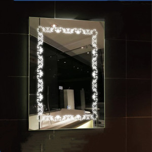 modiguard Modigurd 62 Indian grass style design led mirror with tuch ...