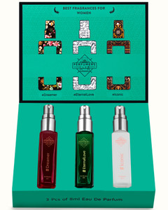 Buy PERFUMERS CLUB Fragrance For Women | Set of 3 Eau De Parfum - 8ml ...