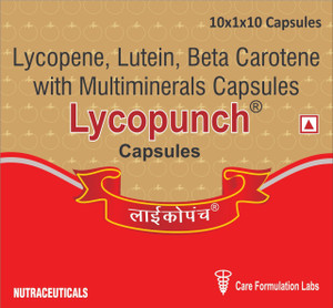 CARE FORMULATION Lycopunch Capsule (5 Strip)/ Lycopene, Lutein, Beta ...