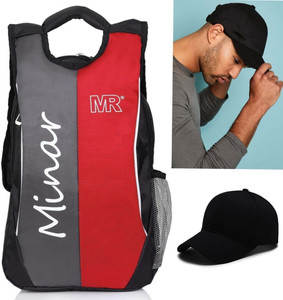 Minar Trust bag 25 L Laptop Backpack red - Price in India | Flipkart.com