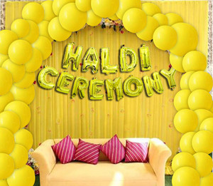 Flipkart.com | BestDeal247 Solid Haldi Ceremony Decoration Combo with ...