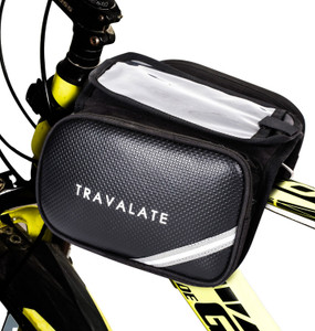 Travalate Polyester Bicycle Double Sided Front Frame Handlebar Bag ...