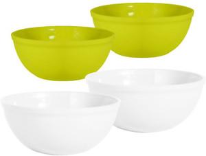 Wonder Plastic Plastic Mixing Bowl Sigma Combo Bowl Microwave Safe, 4 ...