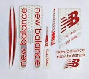 Kyrios New Balance TC 1260 cricket Bat Sticker Self Adhesive Bat ...