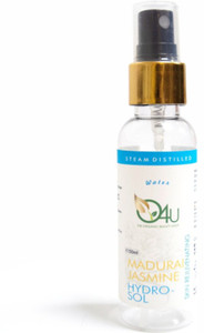O4U Organic and Pure Steam Distilled Madurai Jasmine water/ Mogra water ...