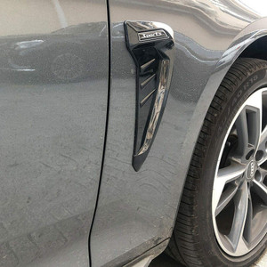 YOURKARTS.COM Car Decorative Air Flow Duct Racing Side Vent Air Flow ...