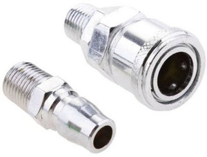 HOSEMART Pneumatic Quick Coupler PM20 + SM20 1/4 BSP QRC Air Line ...
