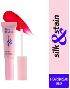 BLUE HEAVEN Silk & Stain Lip Tint, Heartbreak Red, 8ml Lip Stain Price ...