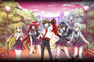 High School DxD Televisión Series Matte Finish Poster Paper Print ...