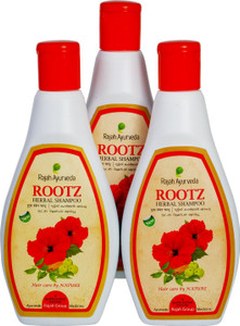 RAJAH AYURVEDA Rootz herbal Shampoo (Pack of 3) - Price in India, Buy ...