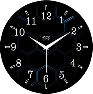 siya trading Analog-Digital 25 cm X 25 cm Wall Clock Price in India ...