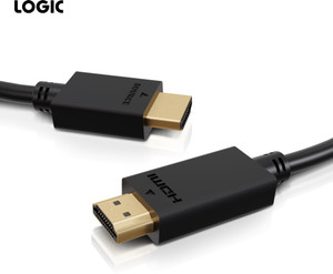 Logic HDMI Cable 1.8 m 1.8MM HDMI 2.0 Cable 1.8 Meter (6 feet) Male to ...