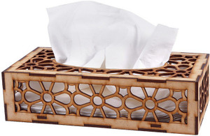 Flipkart.com | midu 1 Compartments wooden tissue holder - tissue holder