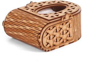 Flipkart.com | Deafco 1 Compartments wooden tissue holder - tissue holder