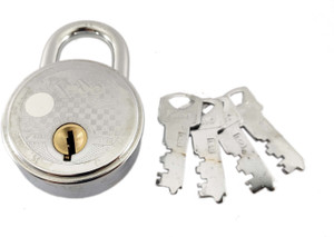 RIDHI SIDHI EXPORTS Push Locking Kudo Rapid Iron 4 Key Padlock – Indian ...