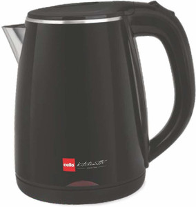 cello Quick boil 1000A Electric Kettle (1 L, Black) Electric Kettle ...