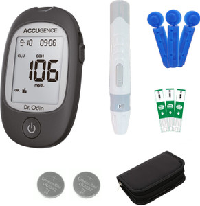 Dr. Odin PM900 Accugence Multi monitoring 4 in 1 Glucose Meter Kit ...