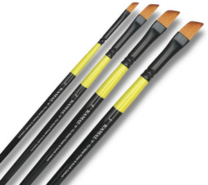 Flipkart.com | KAMAL NEON Series Dagger Brush Set in Synthetic Bristle ...