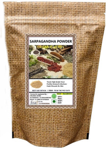 ORGANIC HERBS Sarpagandha (Ayurvedic) Powder 50 GM Price in India - Buy ...
