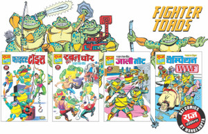 Raj Comics | Fighter Toads Origins | Set of 4 Super Size Comics | Home ...