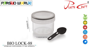 PLASTO CRAFT Plastic Grocery Container - 175 ml Price in India - Buy ...