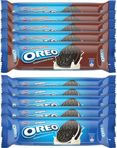 OREO Original Chocolatey Biscuits Cream Sandwich Biscuit Price in India ...