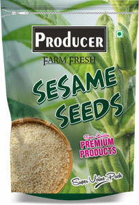 PRODUCER Sesame Seeds Pure White Till 1kg Sesame Seeds Price in India ...